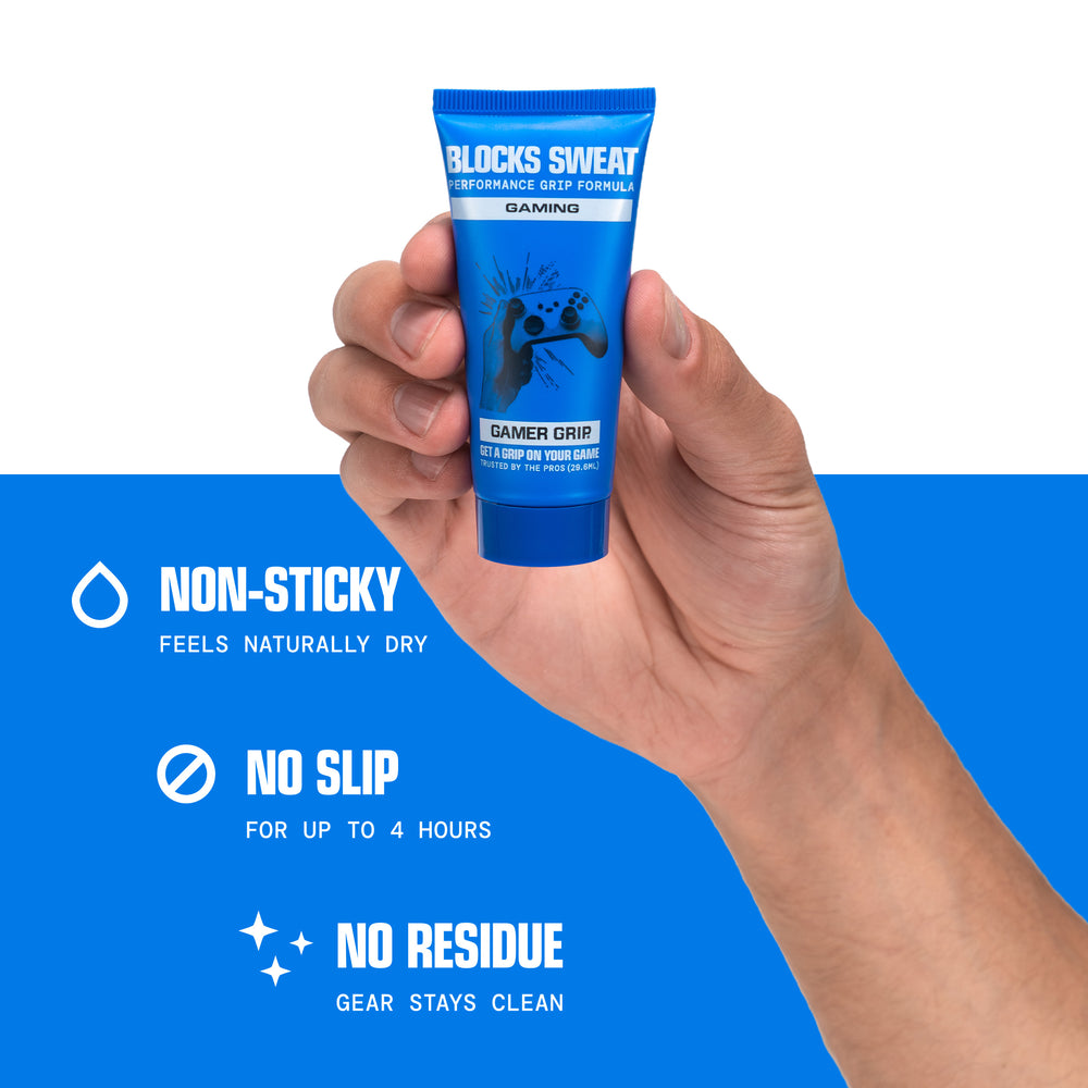 About Gamer Grip – High Performance Sweat Reducing Solution 💦